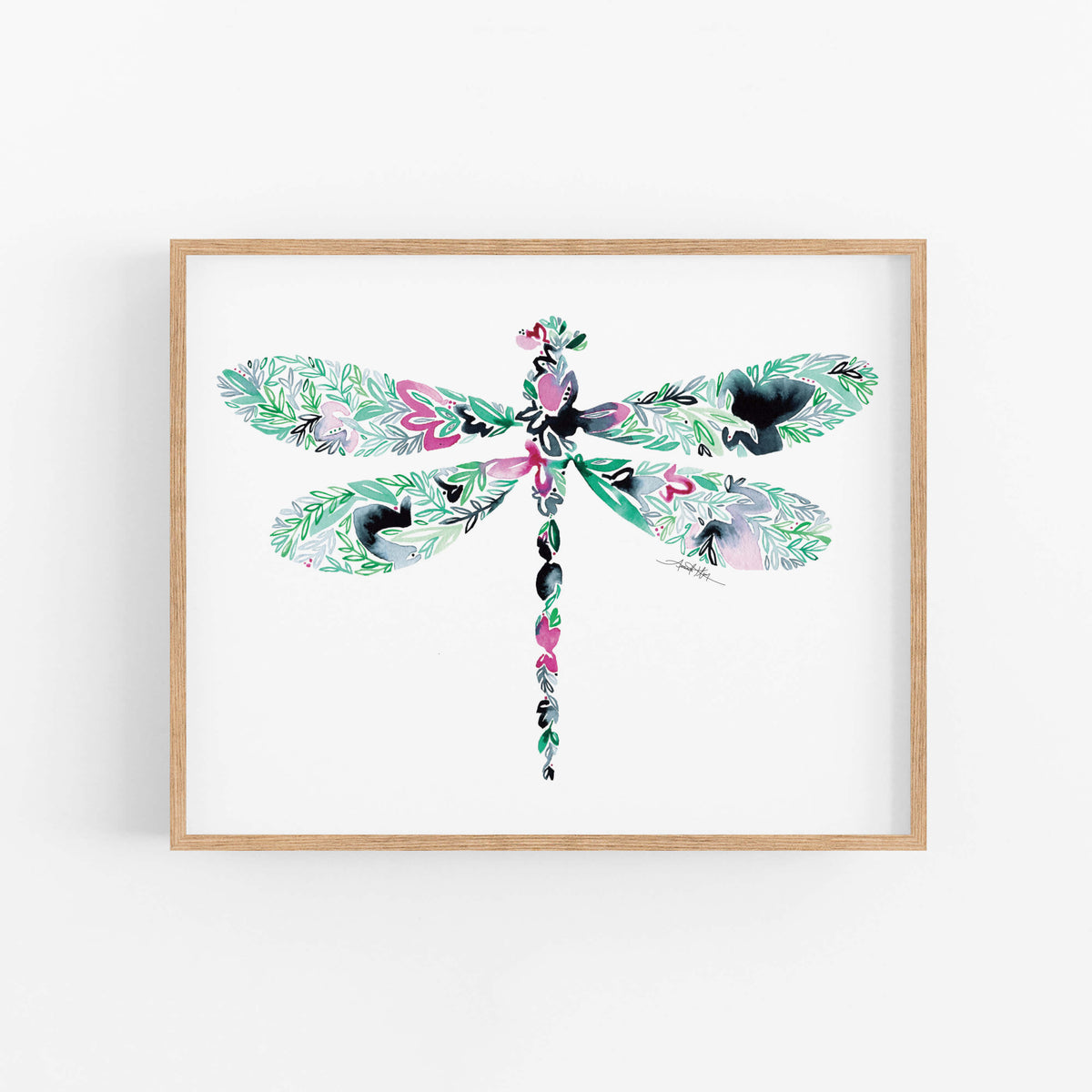 dragonfly print
