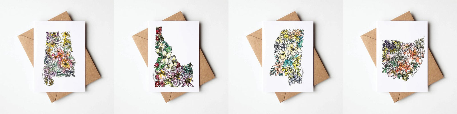 USA 50 States Notecard Box Sets – Amanda Klein