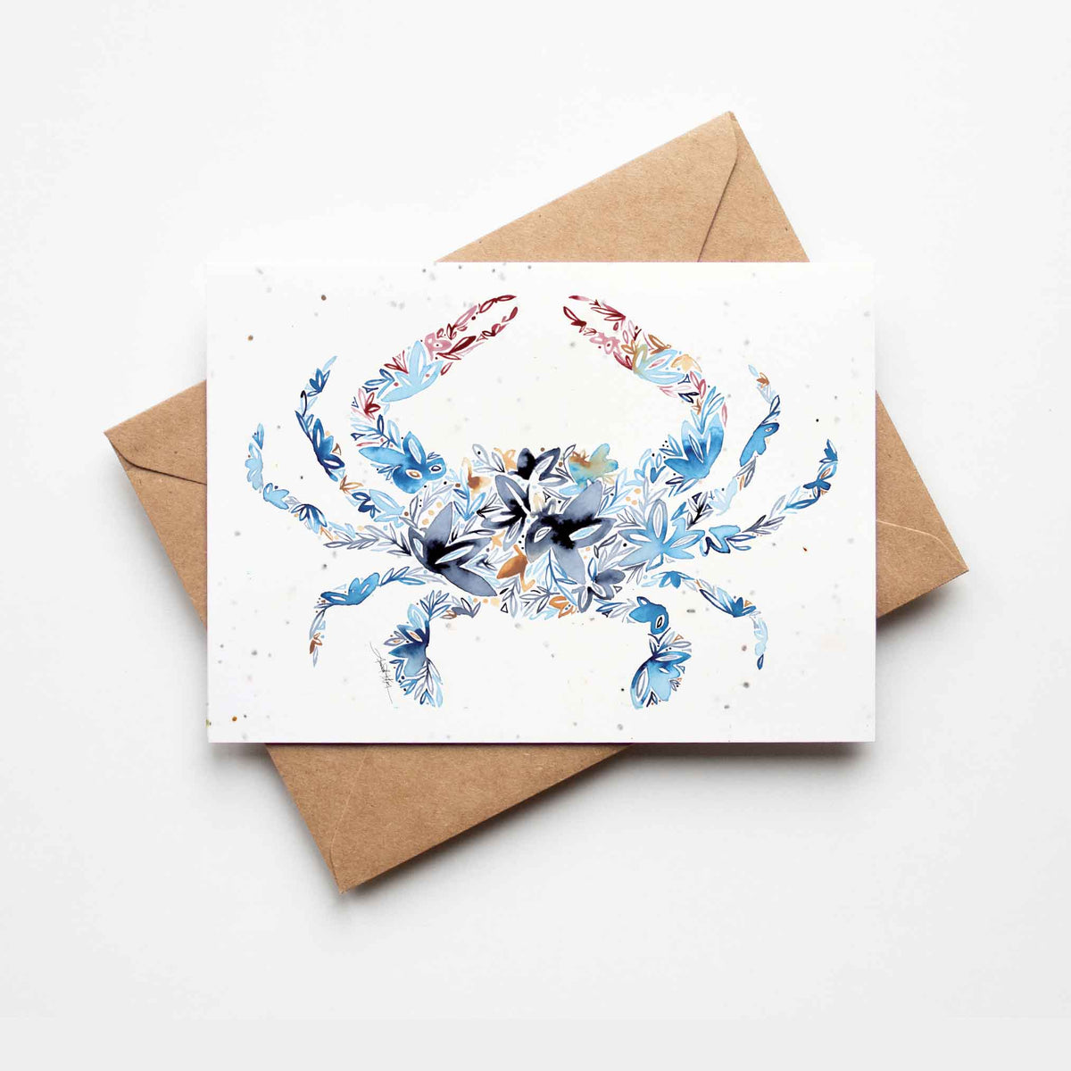Blue Crab Plantable Greeting Card – Amanda Klein
