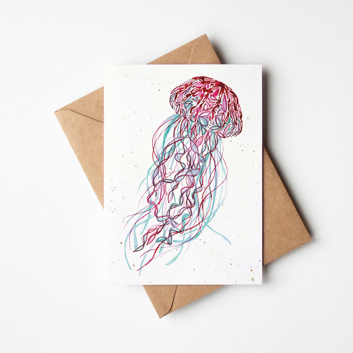 Jellyfish Plantable Greeting Card – Amanda Klein
