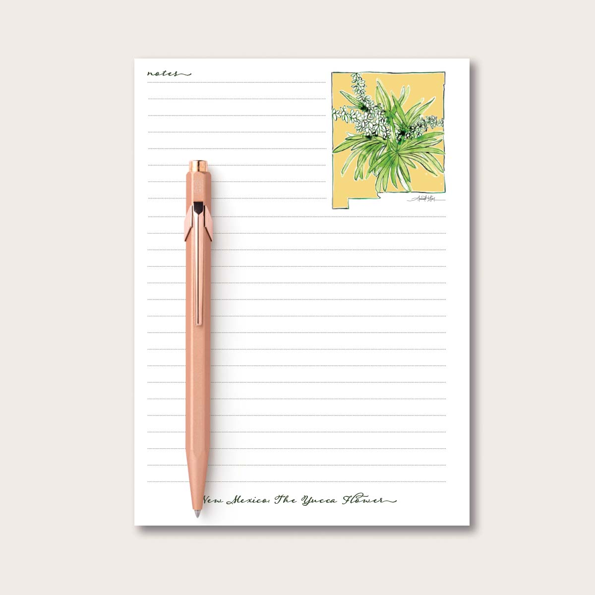 New Mexico Desk Notepad – Amanda Klein