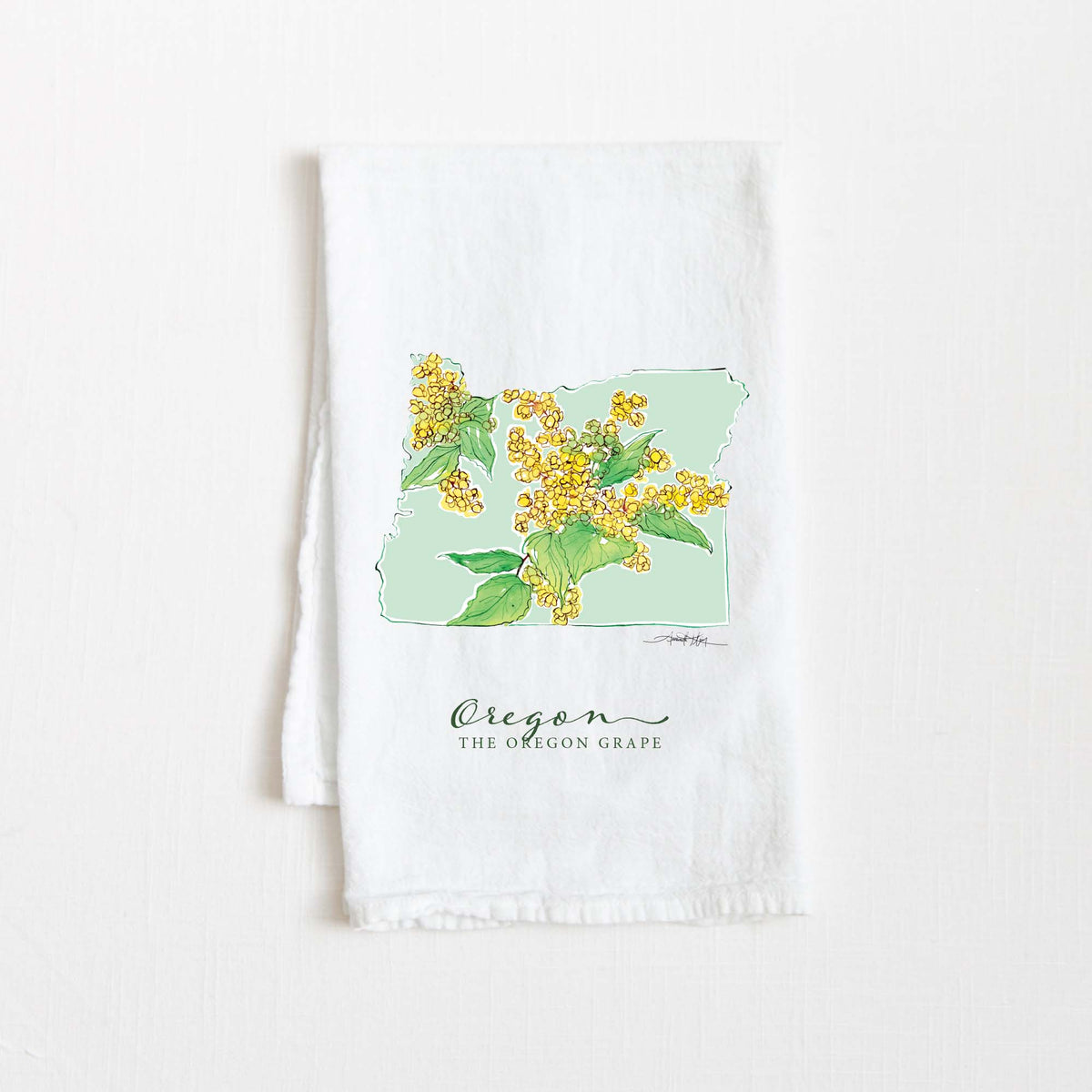Oregon Flour Sack Tea Towel – Amanda Klein