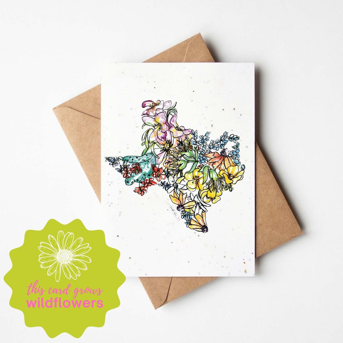 Texas Plantable Greeting Card – Amanda Klein