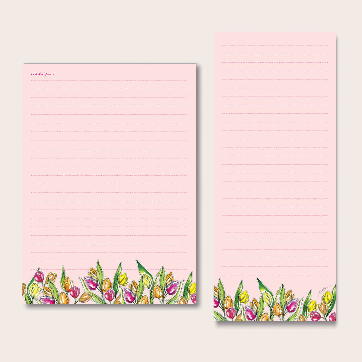 Tulips Notepad Bundle – Amanda Klein