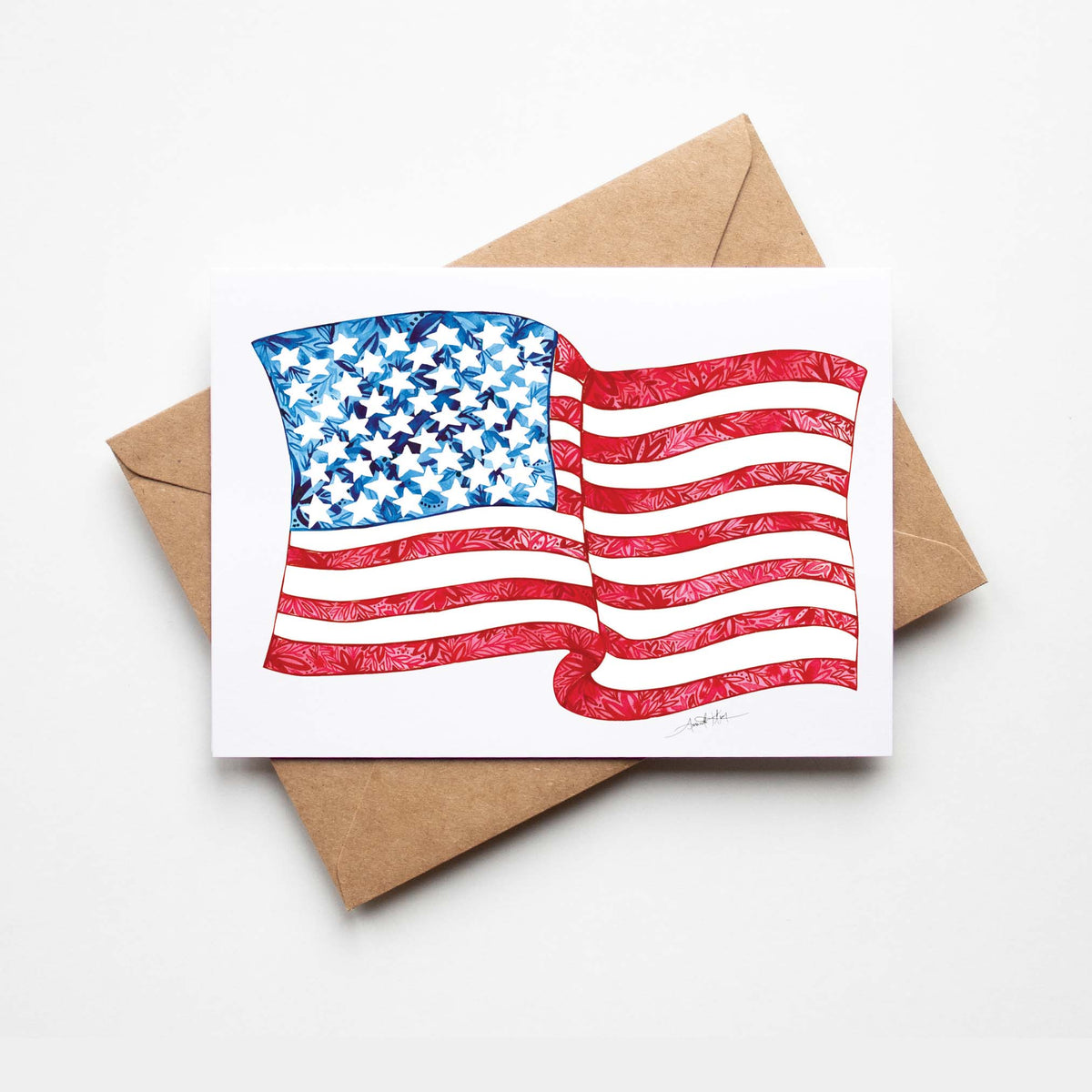 American Flag Notecard Set – Amanda Klein