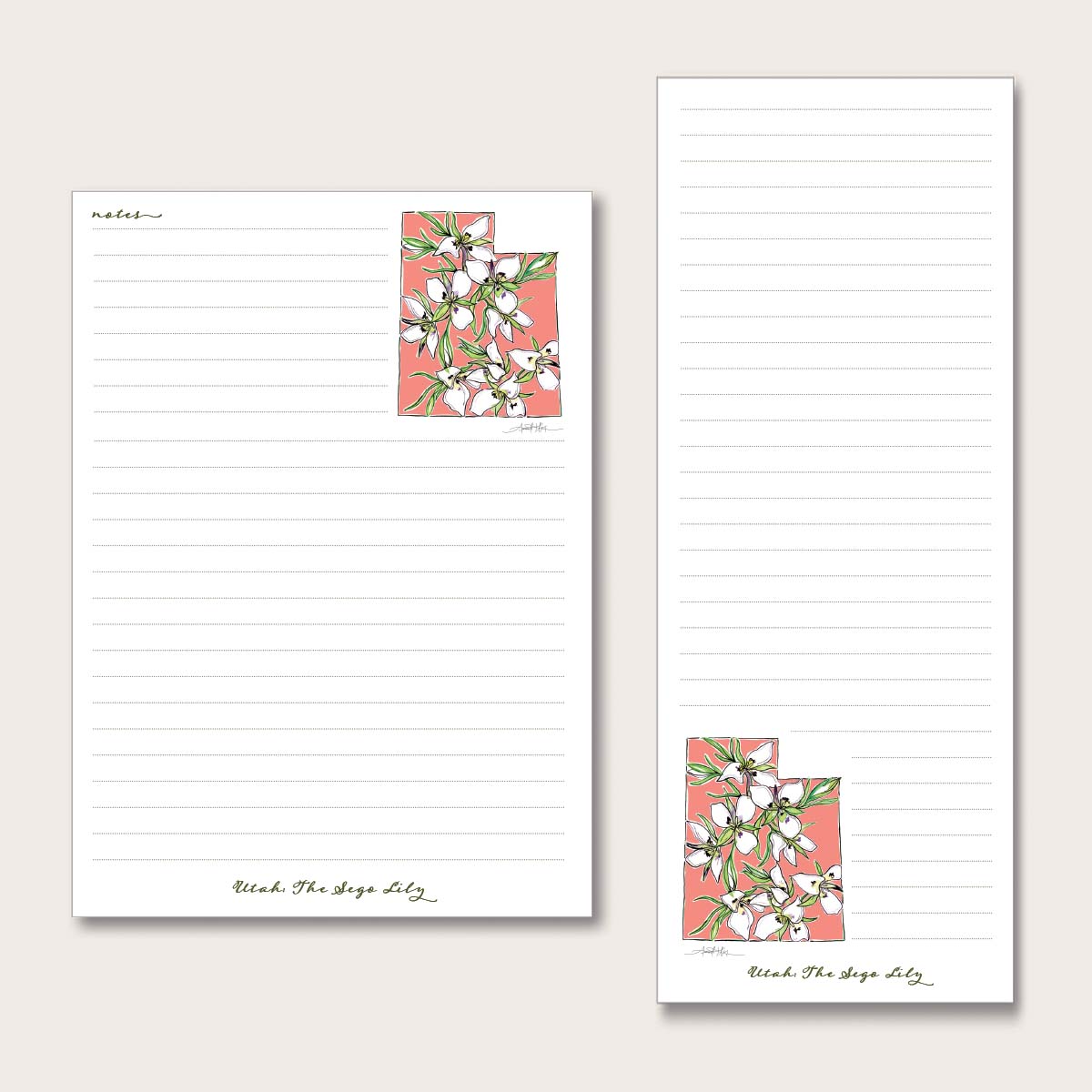 Utah Notepad Bundle – Amanda Klein