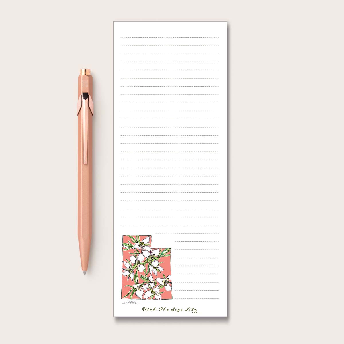 Utah Refrigerator Notepad – Amanda Klein