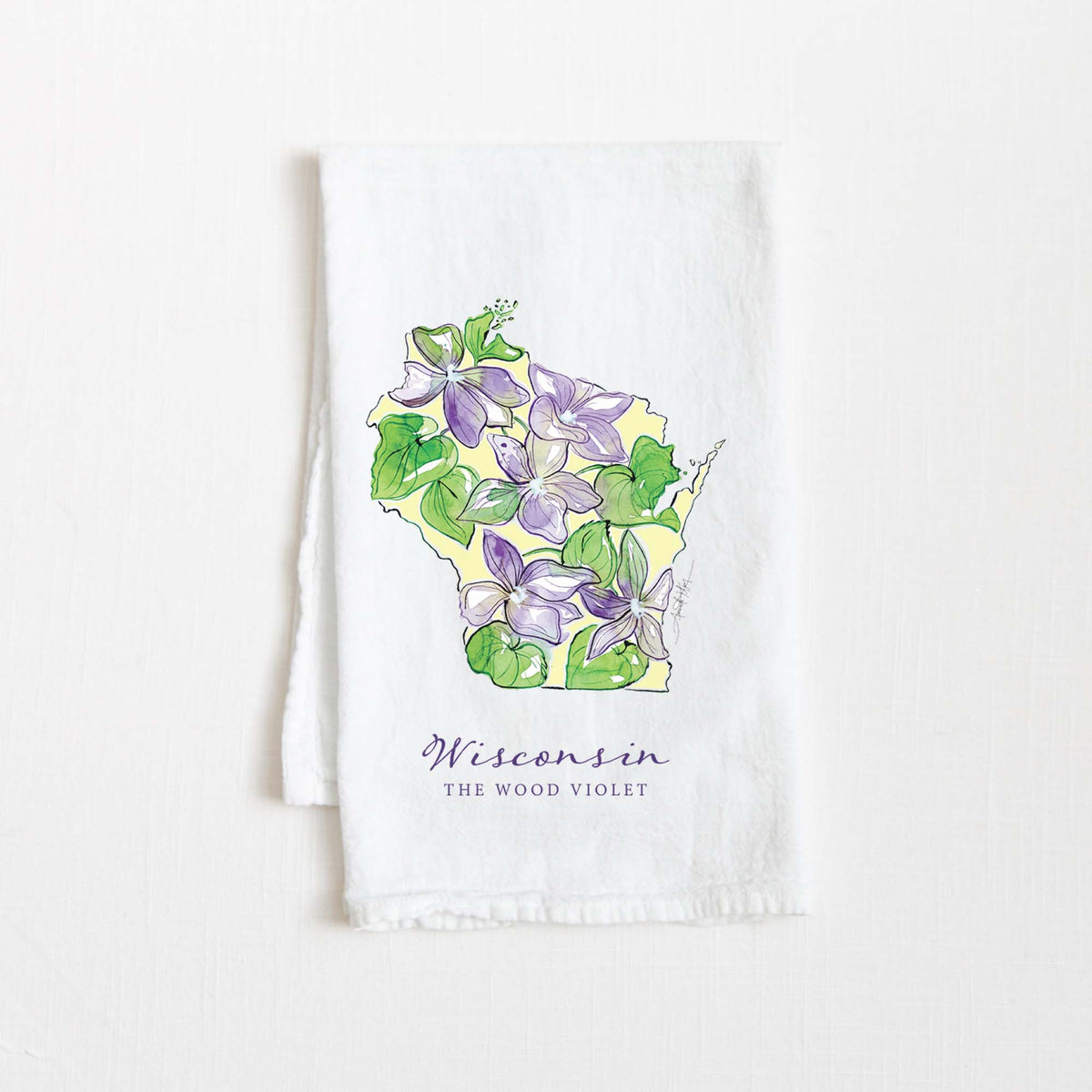 Wisconsin Flour Sack Tea Towel – Amanda Klein