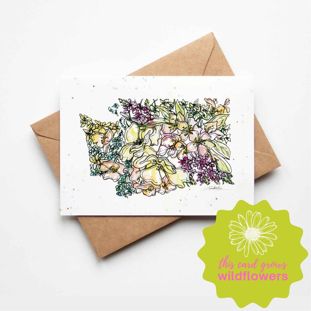 Washington Plantable Greeting Card – Amanda Klein