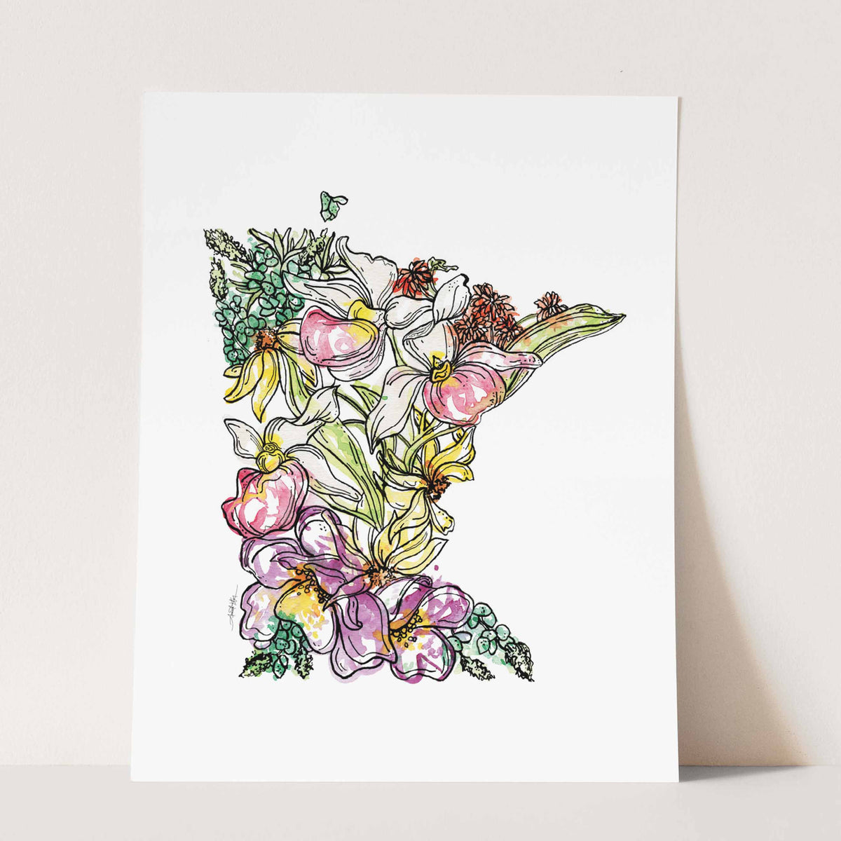 Minnesota Wildflowers Fine Art Print – Amanda Klein