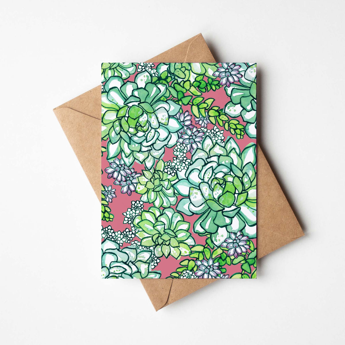 Succulent Note Card Set – Amanda Klein