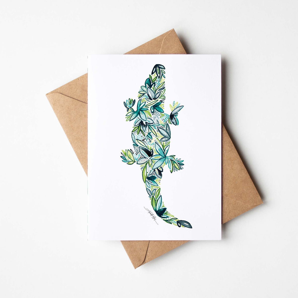 Alligator Note Card Set – Amanda Klein