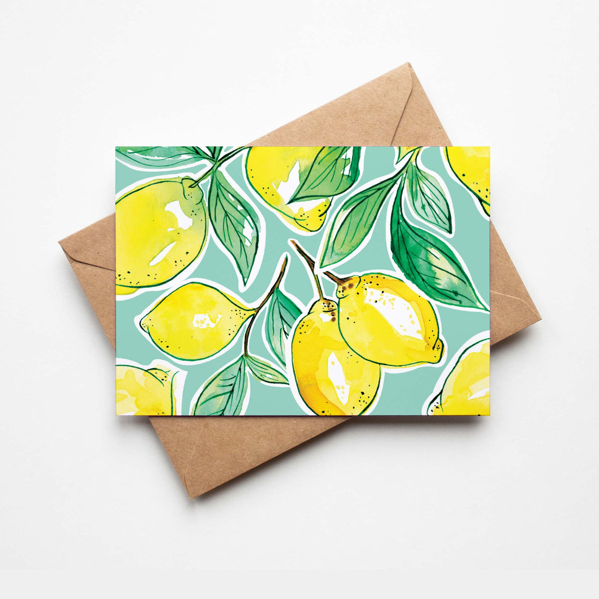 Lemon Note Card Set – Amanda Klein