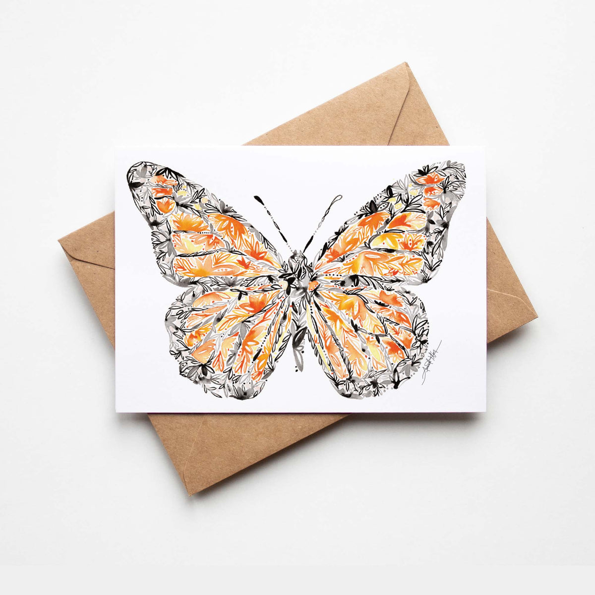 Monarch Butterfly Note Card Set – Amanda Klein
